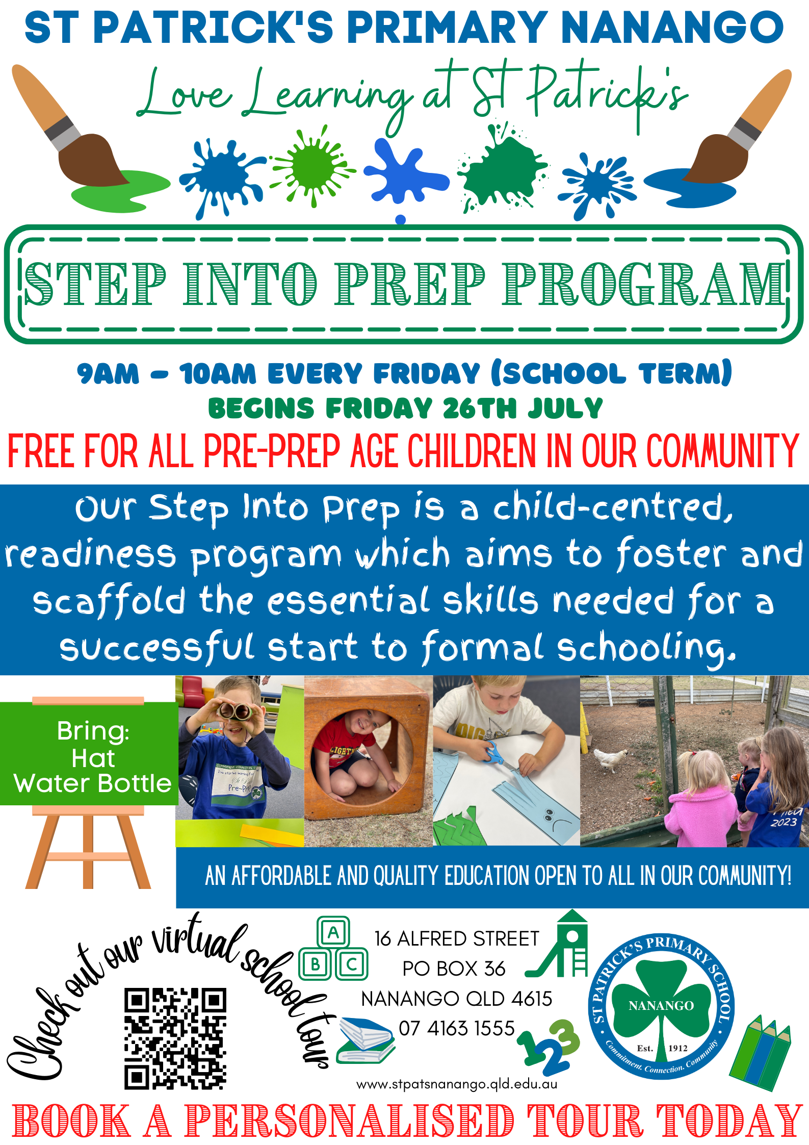 Pre-Prep Program: Step Into Prep